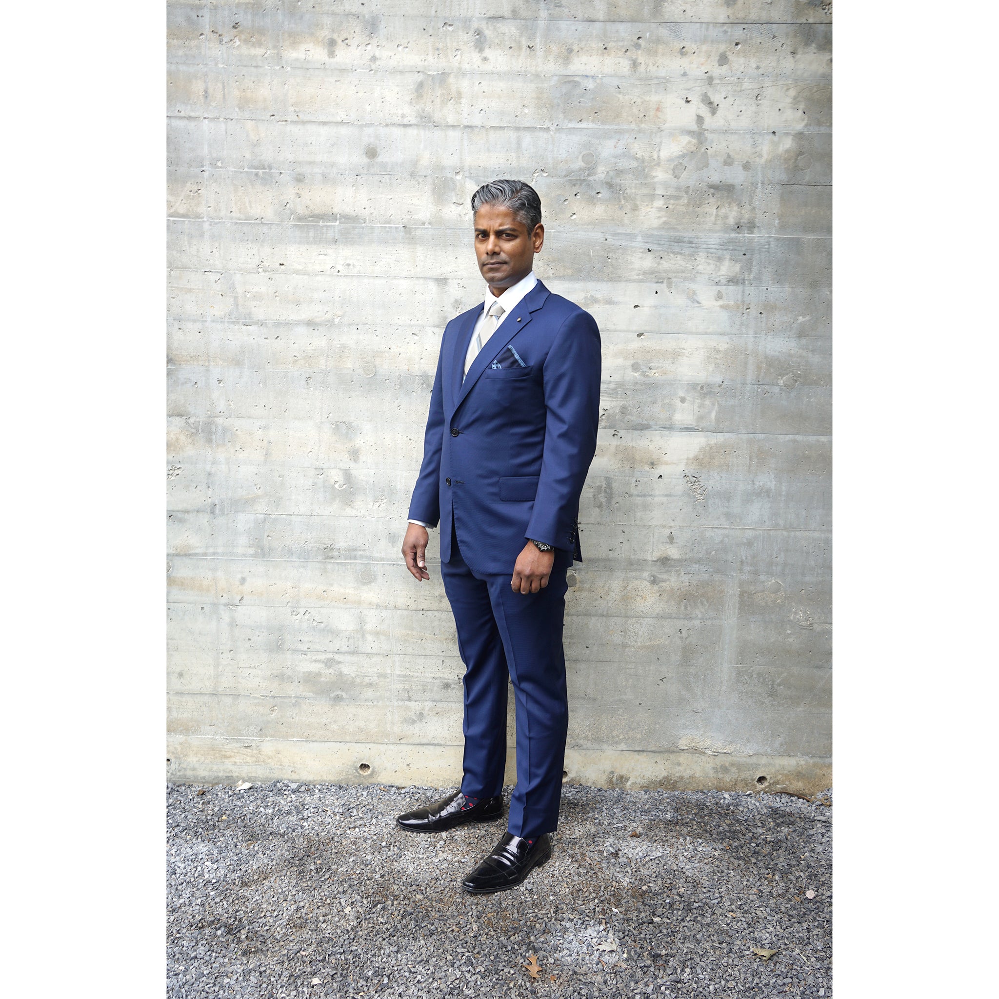 Chelsea Blue 2-Piece Suit – Martin Greenfield Clothiers